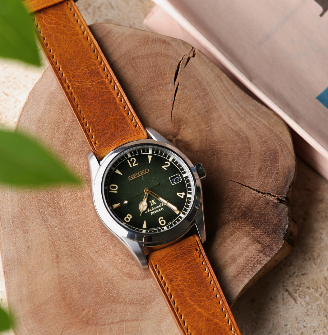 Best Watch Straps for Seiko Alpinist | Complete Strap Guide – Aryaan ...
